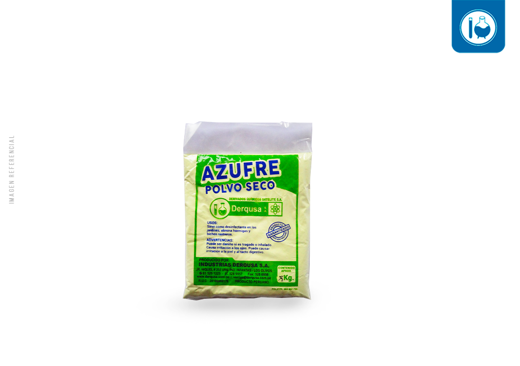 AZUFRE POLVO DERQUSA BOLSA – Derqusa