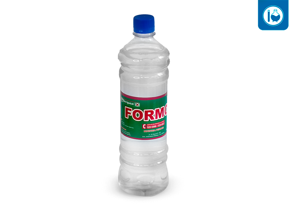 FORMOL LIQUIDO 40% FRASCO – 0.900 LT – Derqusa