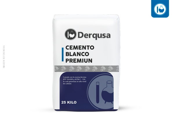 CEMENTO BLANCO 25 KILO – Derqusa