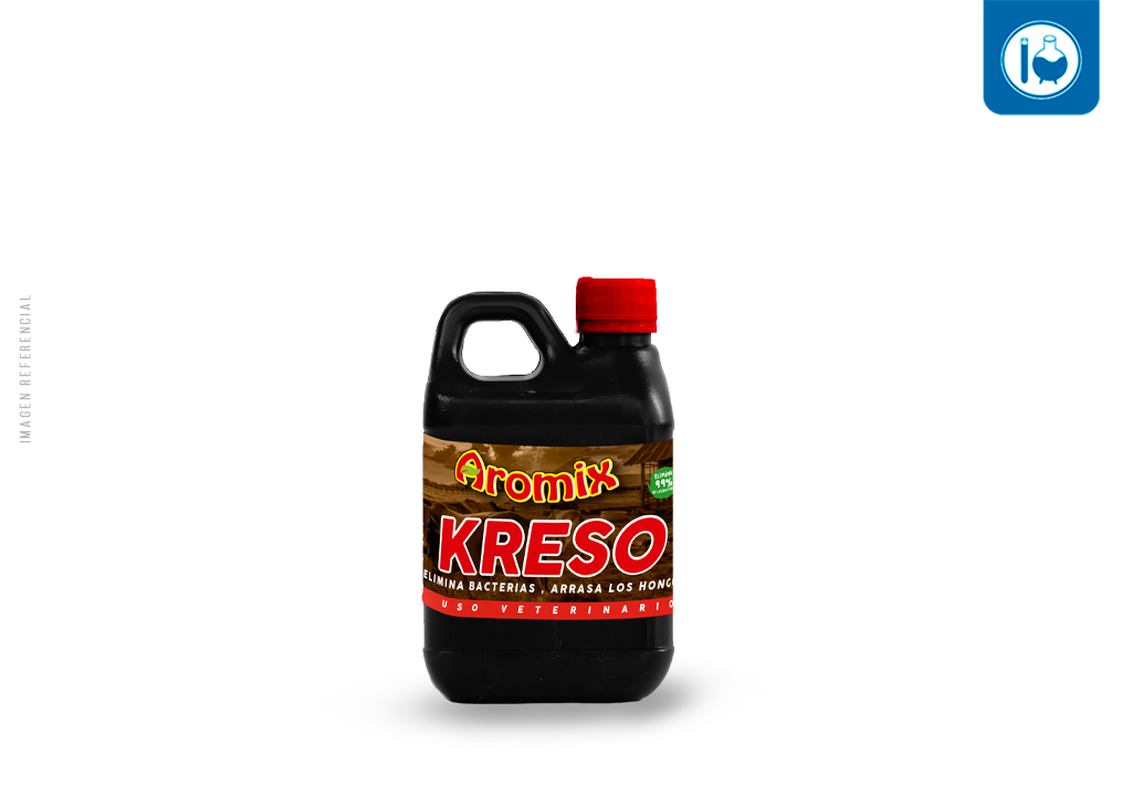 DESINFECTANTE KRESO AROMIX FRASCO – 0.500 LT – Derqusa